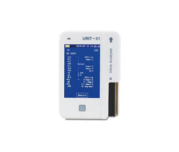 Handheld Urit 31 Urine Analyzer Machine With Bluetooth Printer | EIKON ...