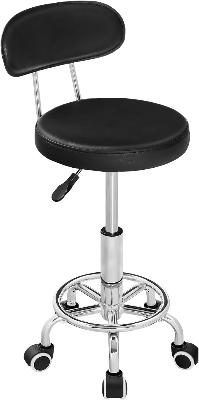 Medical Stool with Adjustable Height & Foot Rest | EIKON MEDICAL ...